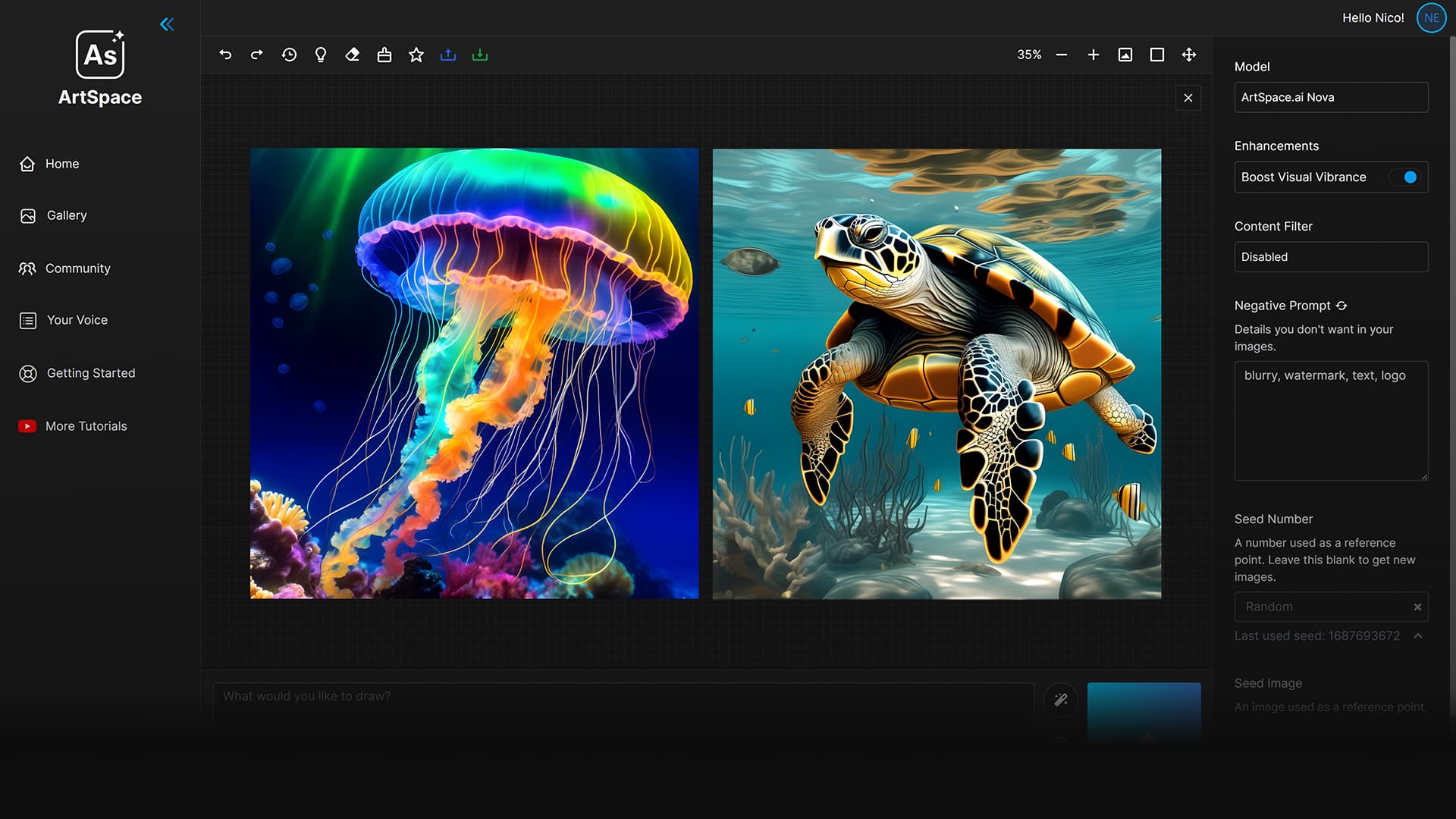AI Image Generator | Create AI Art with Text to Image | ArtSpace.ai