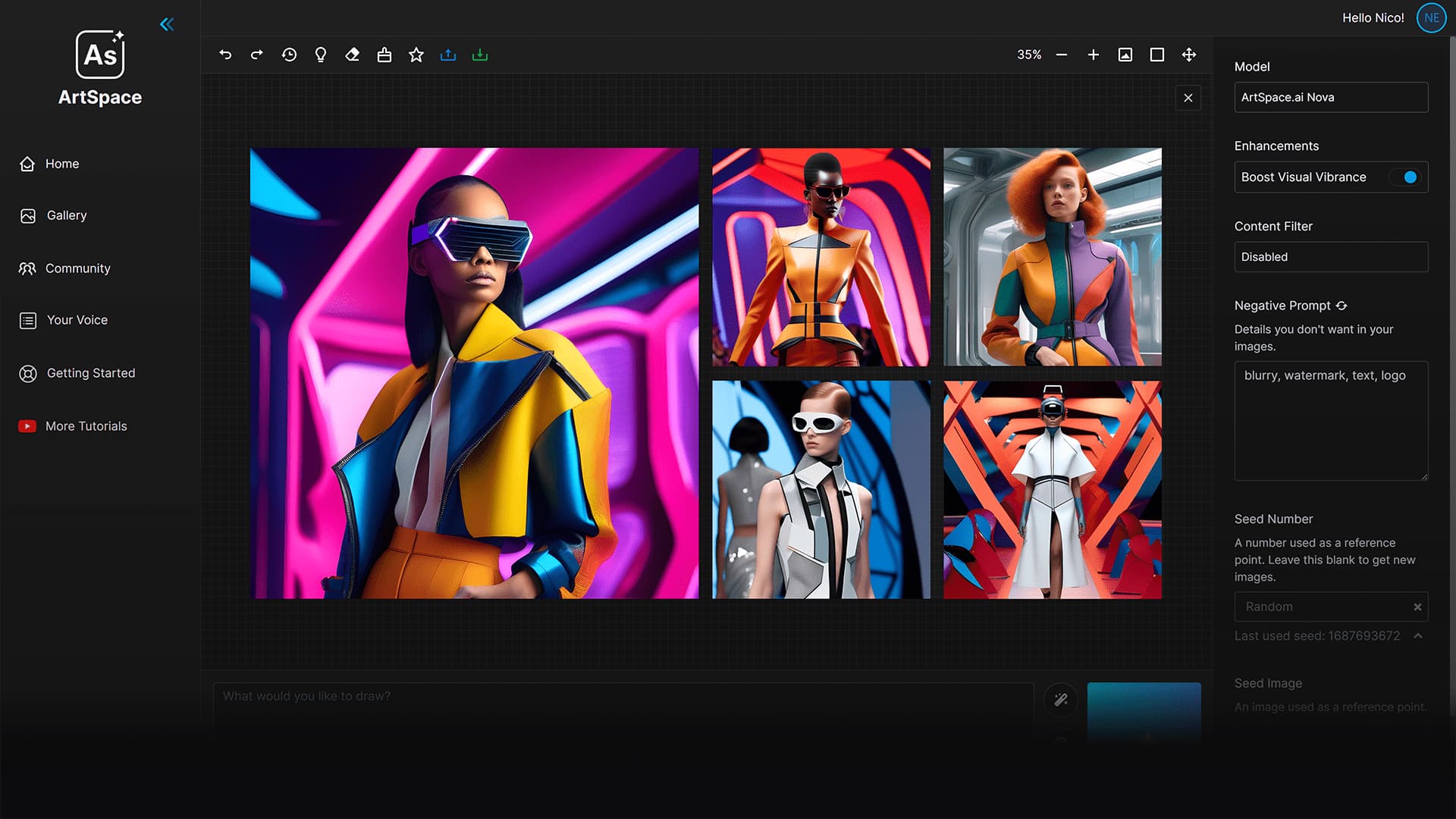 AI Art Generator - Create Stunning Art & Images | ArtSpace.ai